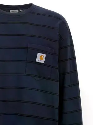 Carhartt Work In Progress Cadorna Striped Long-sleeved T-shirt