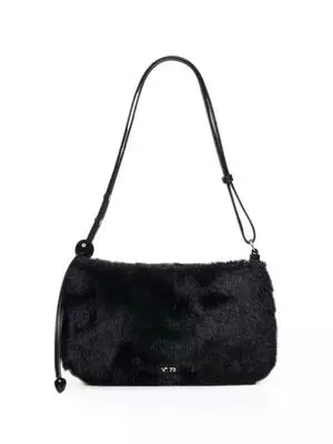 V°73 Faux-fur Shoulder Bag - Black
