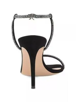GIANVITO ROSSI Mayfair Crystal Sandals