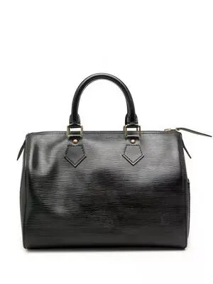 LOUIS VUITTON 1995 Epi Speedy 25 Boston Bag - Black