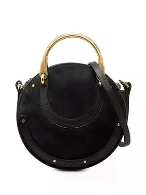 Chloé 2017 Small Suede And Calfskin Pixie Satchel