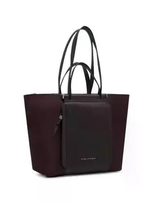 PIQUADRO Logo-plaque Shoulder Bag
