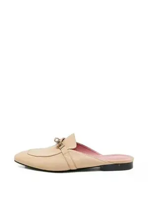 Hermès Oz Buckle Mules - Neutrals