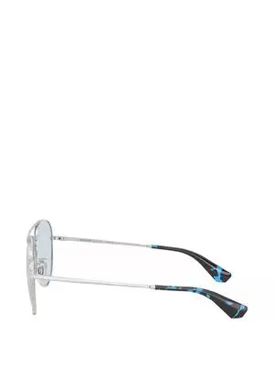 Burberry Double-bridge Pilot Sunglasses