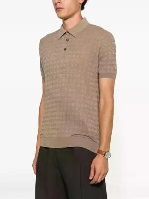 JEORDIE'S Check-pattern Polo Shirt