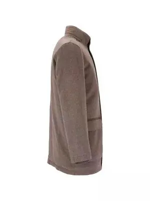 Corneliani High-neck Single-breasted Coat