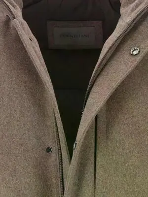 Corneliani High-neck Single-breasted Coat