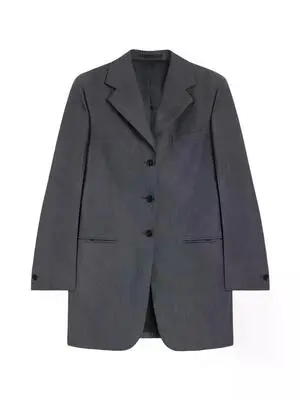 JIL SANDER Fil-à-fil Wool Tailored Jacket