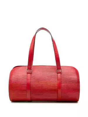 LOUIS VUITTON 1997 Epi Soufflot Handbag - Red