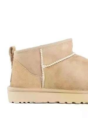 UGG Classic Ultra Mini Ankle Boots - Neutrals