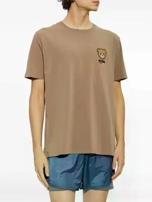Moschino Underbear Logo-patch T-shirt