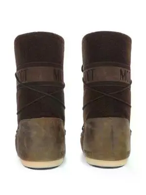 Moon Boot Icon Nubuck Dark Felt Boots