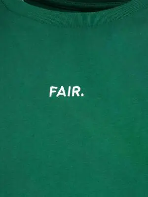 FAIR Amore Rossu Logo-embroidered T-shirt