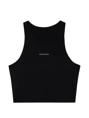 ANINE BING Elina Logo-print Sports Bra