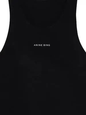 ANINE BING Elina Logo-print Sports Bra