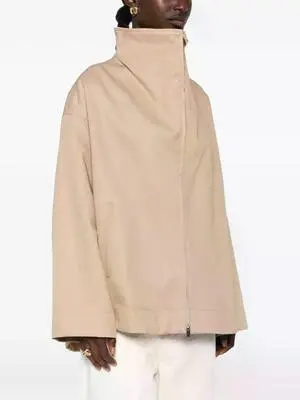 TOTEME Corduroy-collar Zip-up Jacket