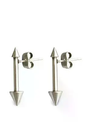 Isabel Marant Étoile Arrow Brass Earrings - Grey