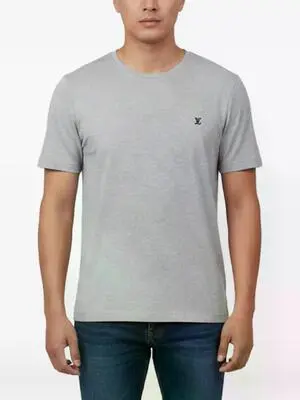 LOUIS VUITTON Logo-embroidered T-shirt