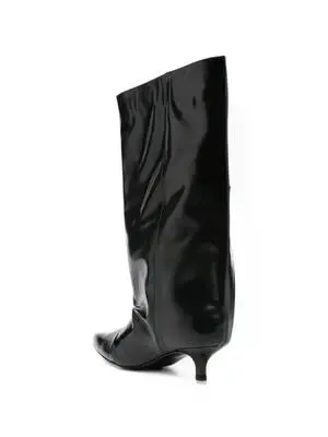 Toga Buckle-detail Leather Boots
