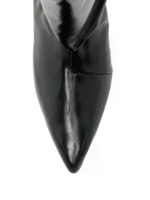 Toga Buckle-detail Leather Boots