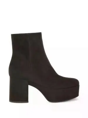 GIANVITO ROSSI Sally Platform Ankle Boots