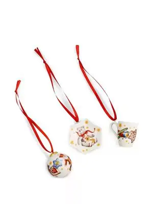 HUTSCHENREUTHER Illustrated Ornaments - Multicolour