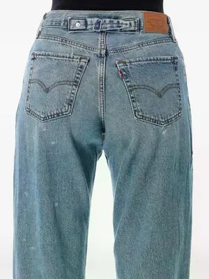 LEVI'S Distressed Cinched-back Jeans