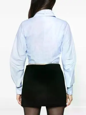 Elisabetta Franchi Cropped Long-sleeve Shirt