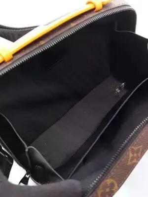 LOUIS VUITTON Monogram Macassar Soft Trunk Shoulder Bag