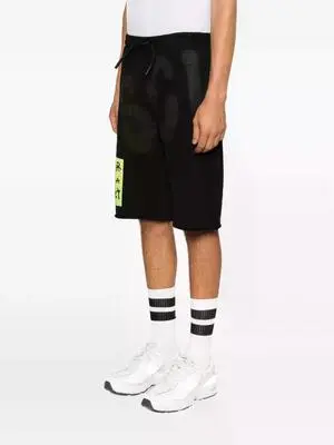 DISCLAIMER Logo-patch Track Shorts