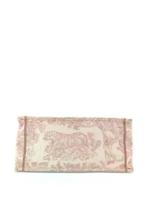 Dior Book Embroidered Canvas Medium Tote Bag - Pink
