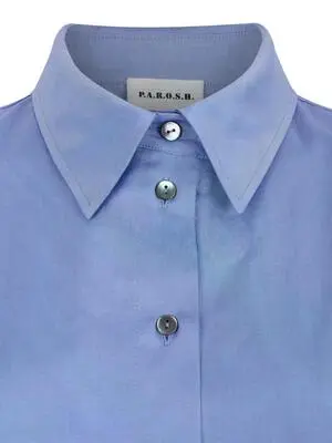 P.a.r.o.s.h Pleated-back Long-sleeve Shirt