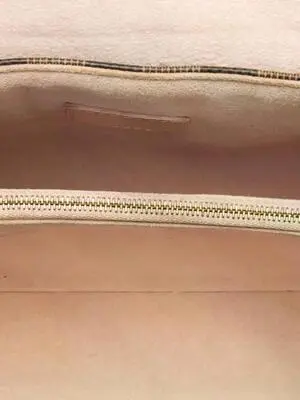 LOUIS VUITTON 2016 Damier Ebene Caissa Clutch Shoulder Bag