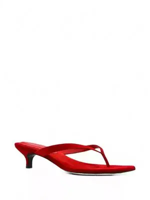 BLACK SUEDE STUDIO Kendal 35 Thong-strap Heeled Sandals