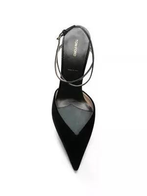 TOM FORD Velvet Wrap-around Pumps