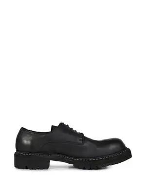 GUIDI Big Daddy Norwegian-welted Leather Shoes