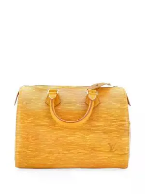 LOUIS VUITTON Speedy Handbag Epi Leather 25 Satchel