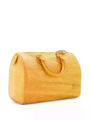 LOUIS VUITTON Speedy Handbag Epi Leather 25 Satchel