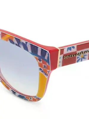 Dolce & Gabbana Sicily Mambo Cat-eye Sunglasses