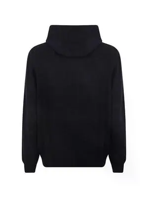 CRUCIANI Zip-up Knitted Hoodie