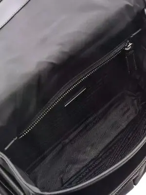 Prada Tessuto Saffiano Shoulder Bag