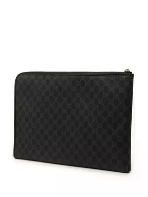 Gucci 2016-2026 Gg Supreme Interlocking G Clutch Bag
