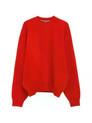Jacquemus Embroidered Crew-neck Sweater - Red
