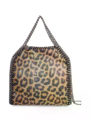 Stella McCartney Falabella Leopard-print Tote Bag - Neutrals