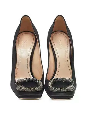Gucci Dionysus Square-toe Pumps
