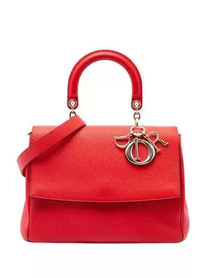 Dior 2015 Medium Leather Be Flap Satchel