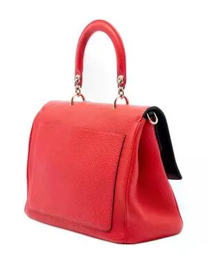 Dior 2015 Medium Leather Be Flap Satchel