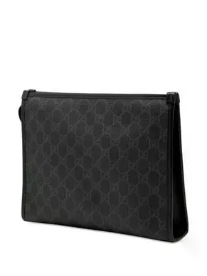 Gucci 2016-2026 Gg Supreme Retro Interlocking G Clutch Bag