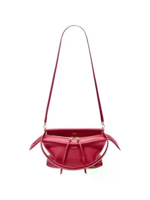 Loewe Small Whisker Logo-print Calfskin Tote Bag - Red