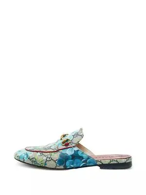 Gucci Princetown Blooms Horsebit Mules